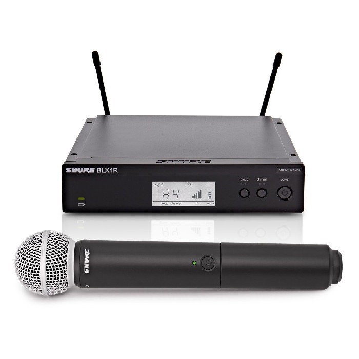 BLX24R/SM58｜Wireless Rack-mount Vocal System ｜Shure｜SM58無線手揸咪配單通道接收器｜匠人工作室