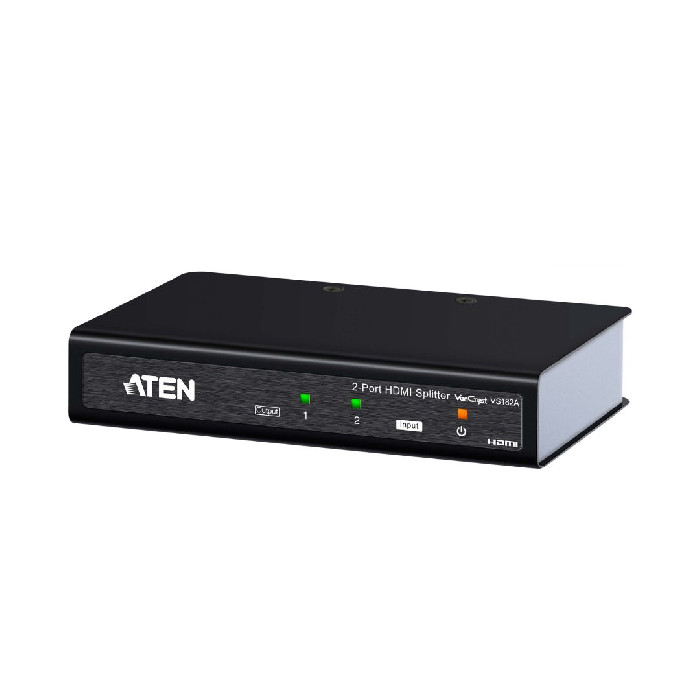 2-Port 4K HDMI Splitter｜ATEN- VS182A｜2埠4K HDMI影音分配器