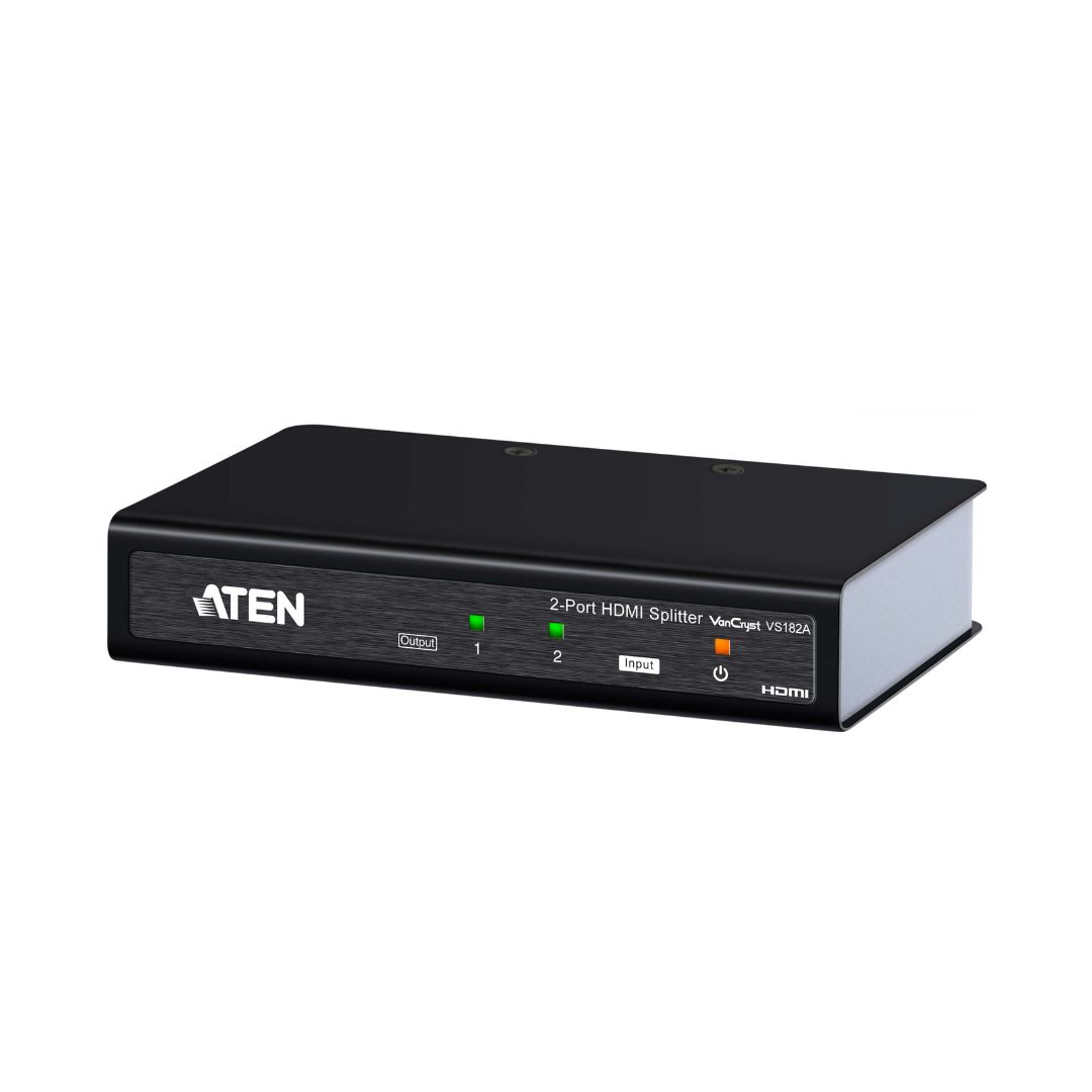 2-Port 4K HDMI Splitter｜ATEN- VS182A｜2埠4K HDMI影音分配器